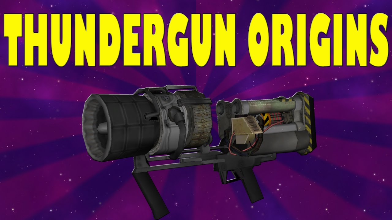 Call Of Duty Zombies Thundergun Origins - YouTube