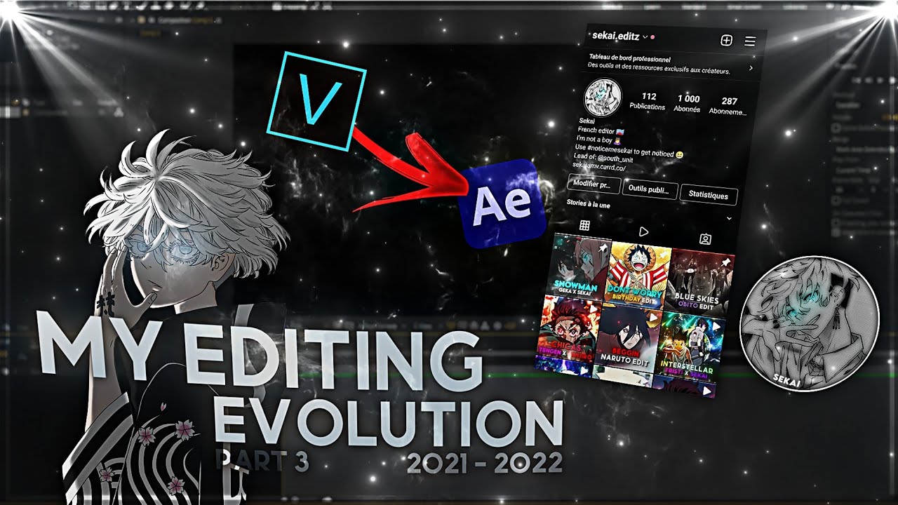 My Editing Evolution - All Of My Edits 2021 - 2022 (Part 3) - YouTube