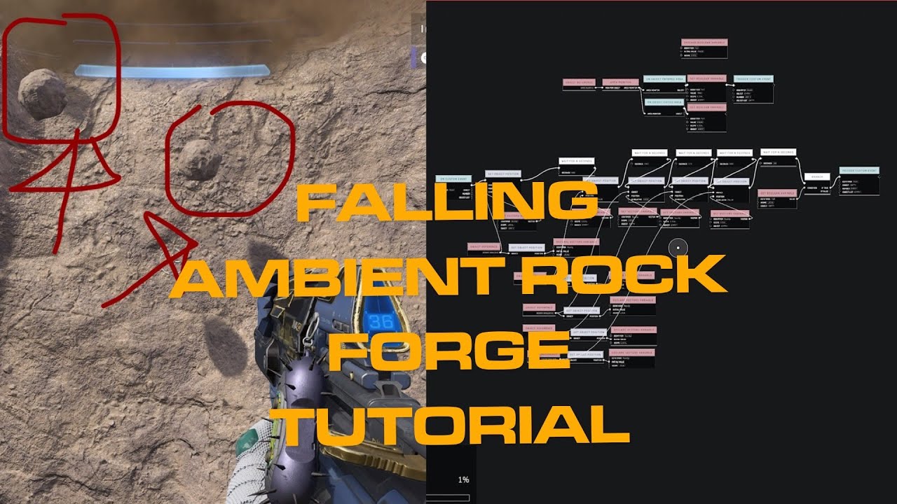 How to do ambient falling rocks - Forge tutorial - Halo Infinite Forge ...