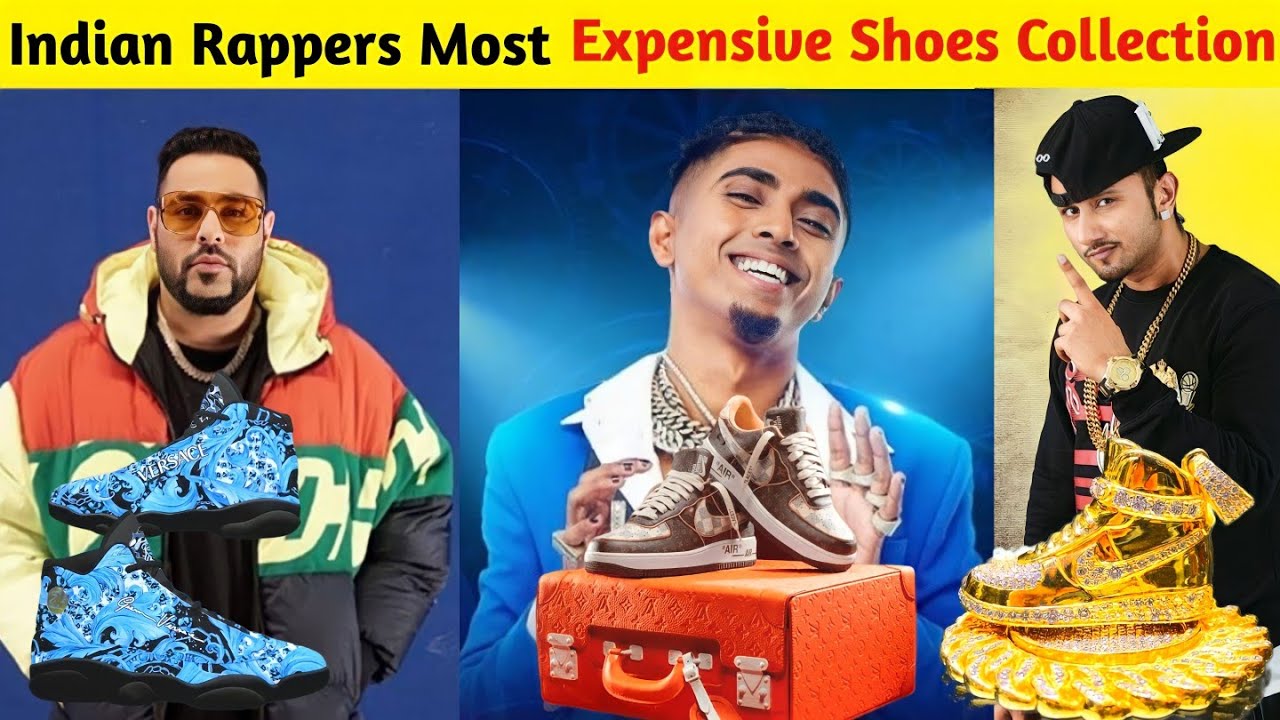 Top 5 Rappers Most Expensive Shoes Collection | Yo Yo Honey Singh, Mc ...