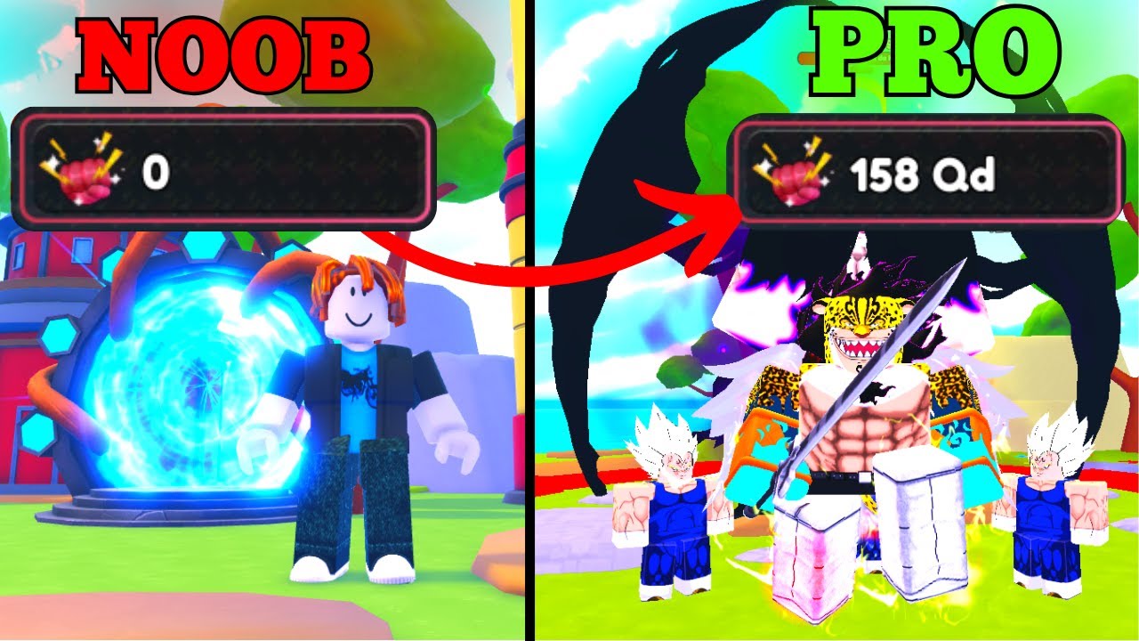 NOOB ao PRO no ANIME POWER SIMULATOR - ROBLOX (O NOOB MAIS FORTE) - YouTube