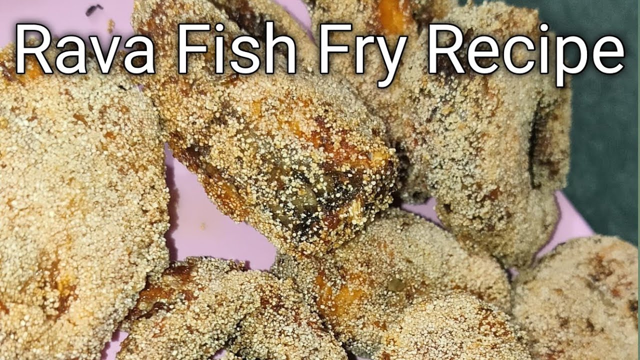 Rava Fish Fry Recipe - YouTube