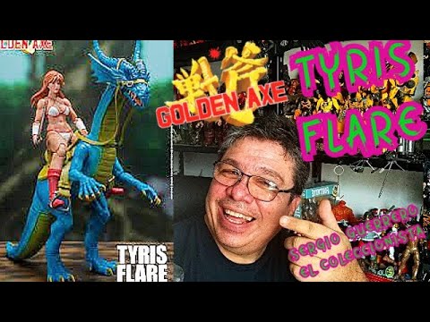 Tyris Flare & Blue Dragon Storm Collectibles Golden Axe SEGA review ...