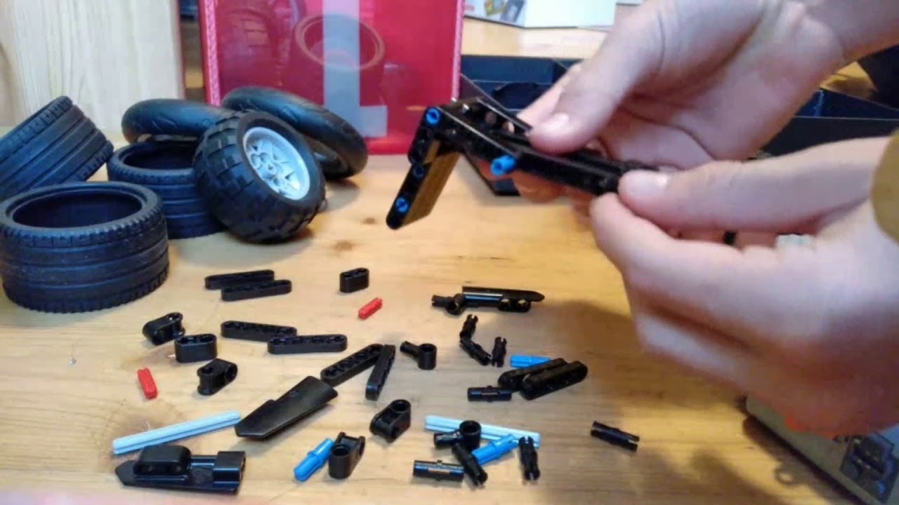 LEGO Technic car chair - Building Instructions - YouTube