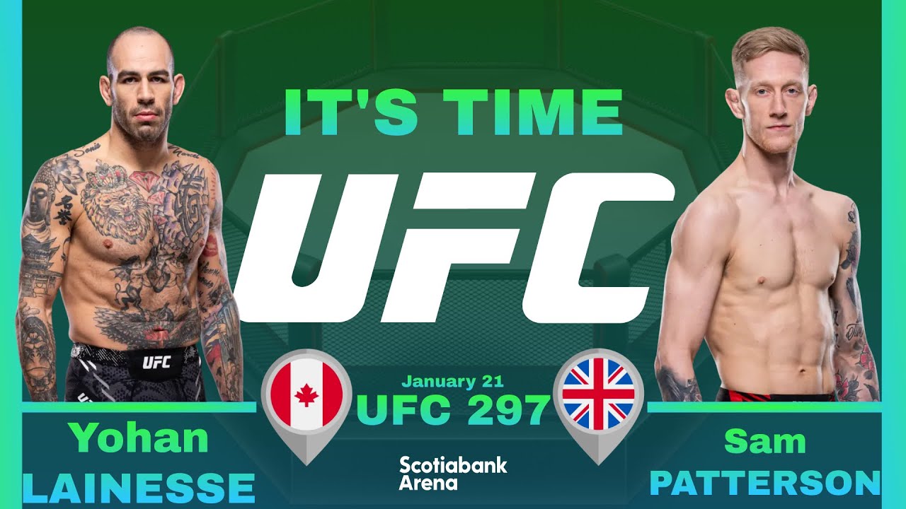 Yohan LAINESSE vs Sam PATTERSON Full FIGHT UFC 297 - YouTube