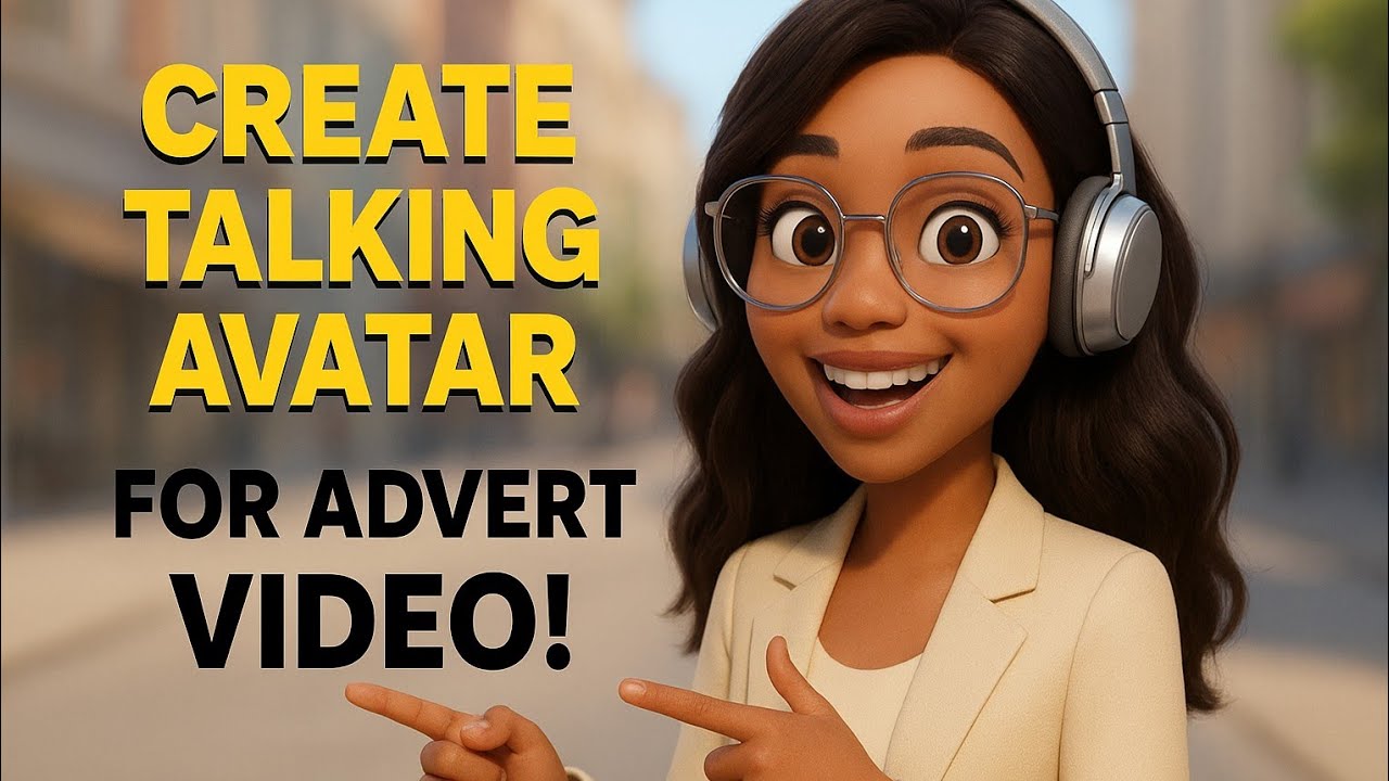 CREATE TALKING AVATAR FOR ADVERT VIDEO #howto #video #lipsync - YouTube