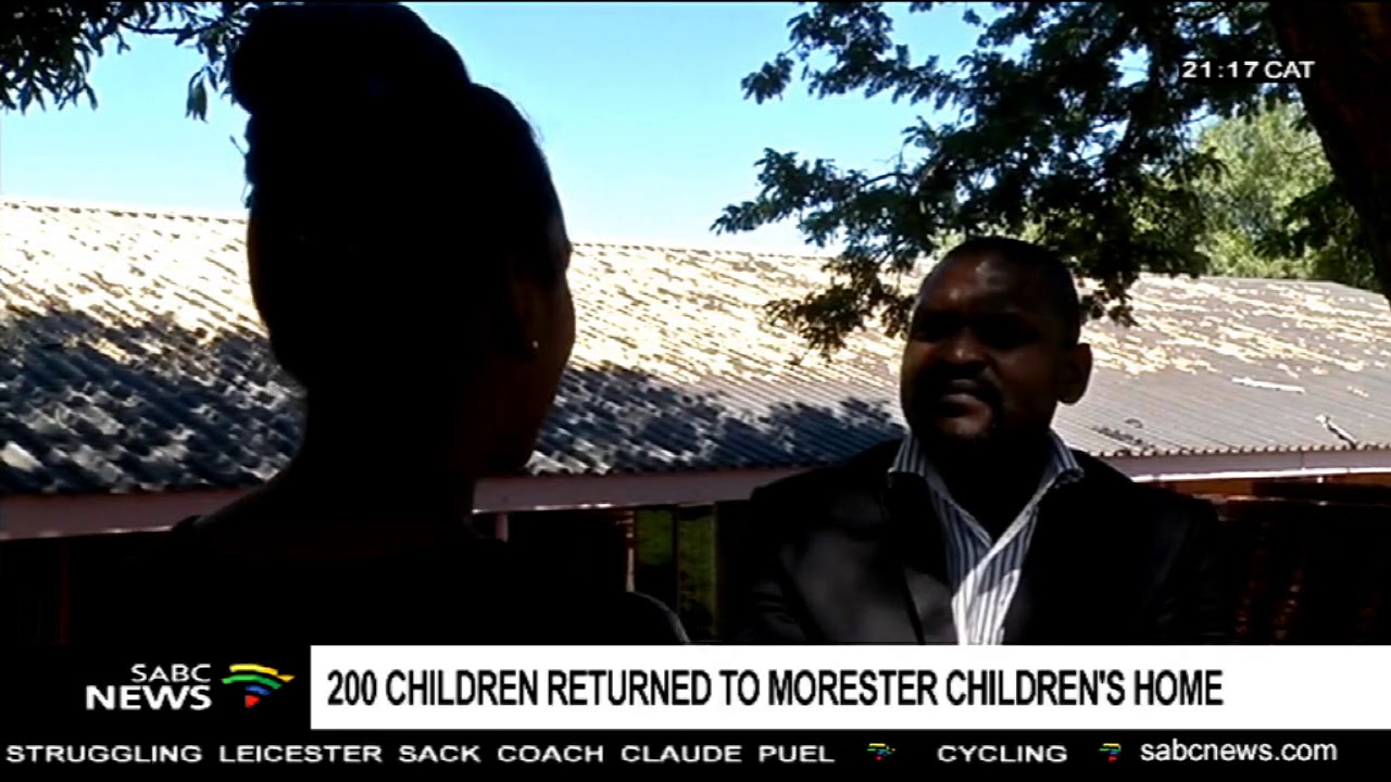 Children returned to Morester children's home - YouTube