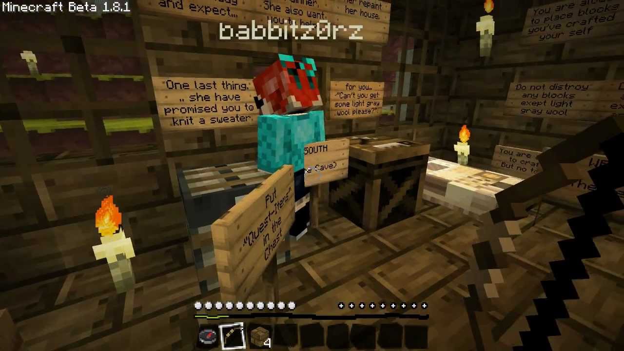 Minecraft Adventure: Grandma's House - Ep.1 It's Grandma's Birthday and ...