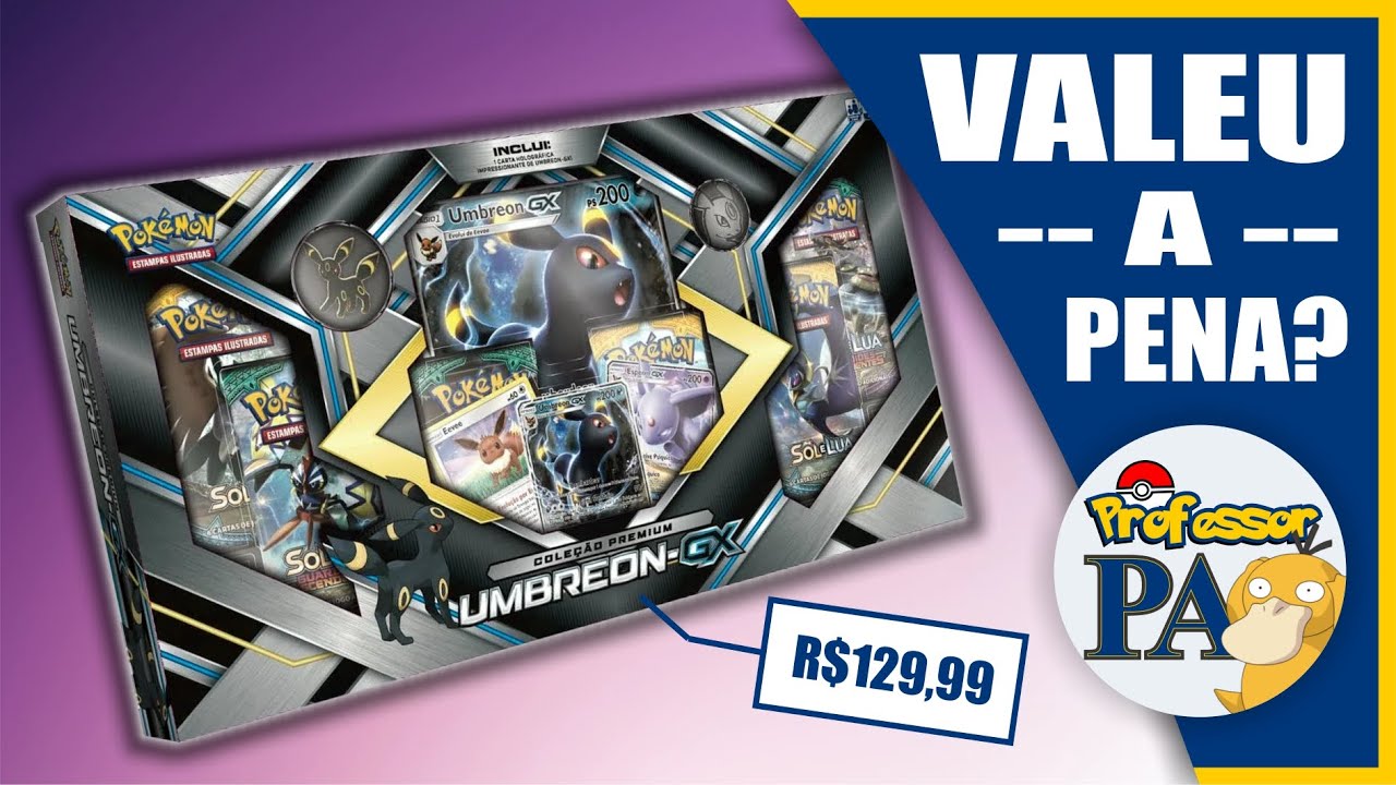UMBREON! Abertura do box Coleção Premium + Destinos Brilhantes ...