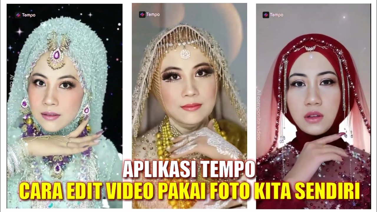 CARA EDIT VIDEO PAKAI FOTO KITA SENDIRI !! ANTI GAGAL PART 2 - YouTube