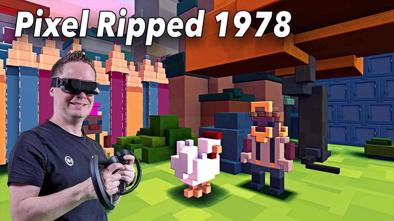 Pixel Ripped 1978 - Einfach wieder ein geniales ideenreiches VR-Spiel ...