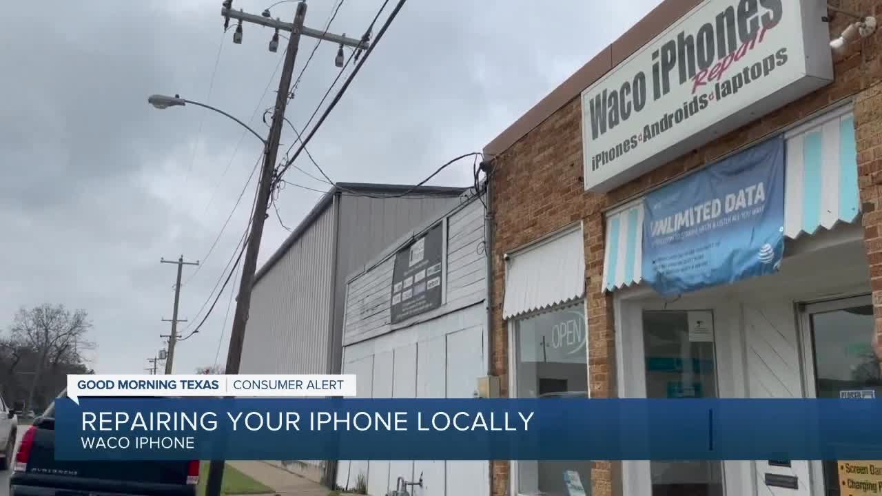 Local iPhone repair shops could save your family thousands - YouTube