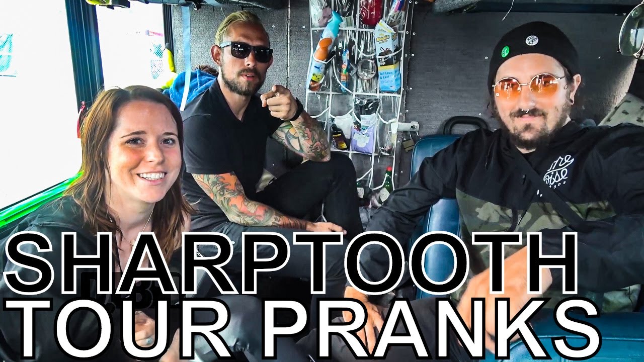 Sharptooth - TOUR PRANKS Ep. 364 [Warped Edition 2018] - YouTube
