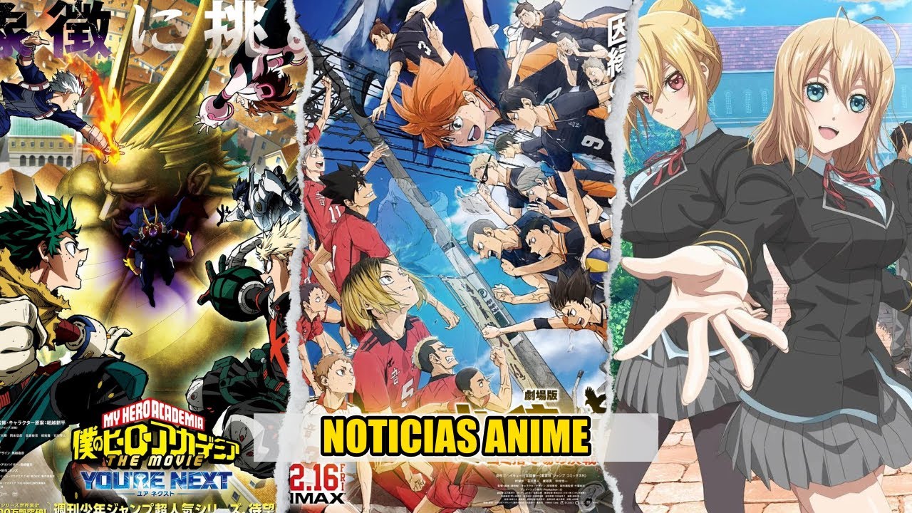 Nueva Pelicula Boku no Hero vs All Might, Manga de Haikyuu de Regreso ...