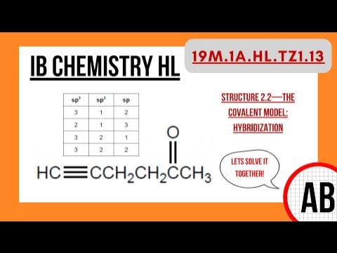 IB Chemistry HL | Structure 2.2—The Covalent Model: Hybridization | 19M ...