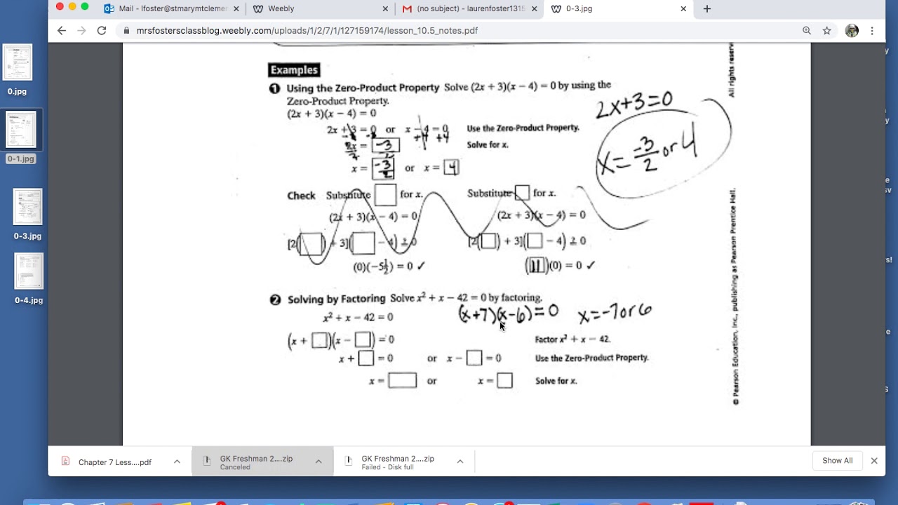 8th Grade Distance Learning April 28 - YouTube