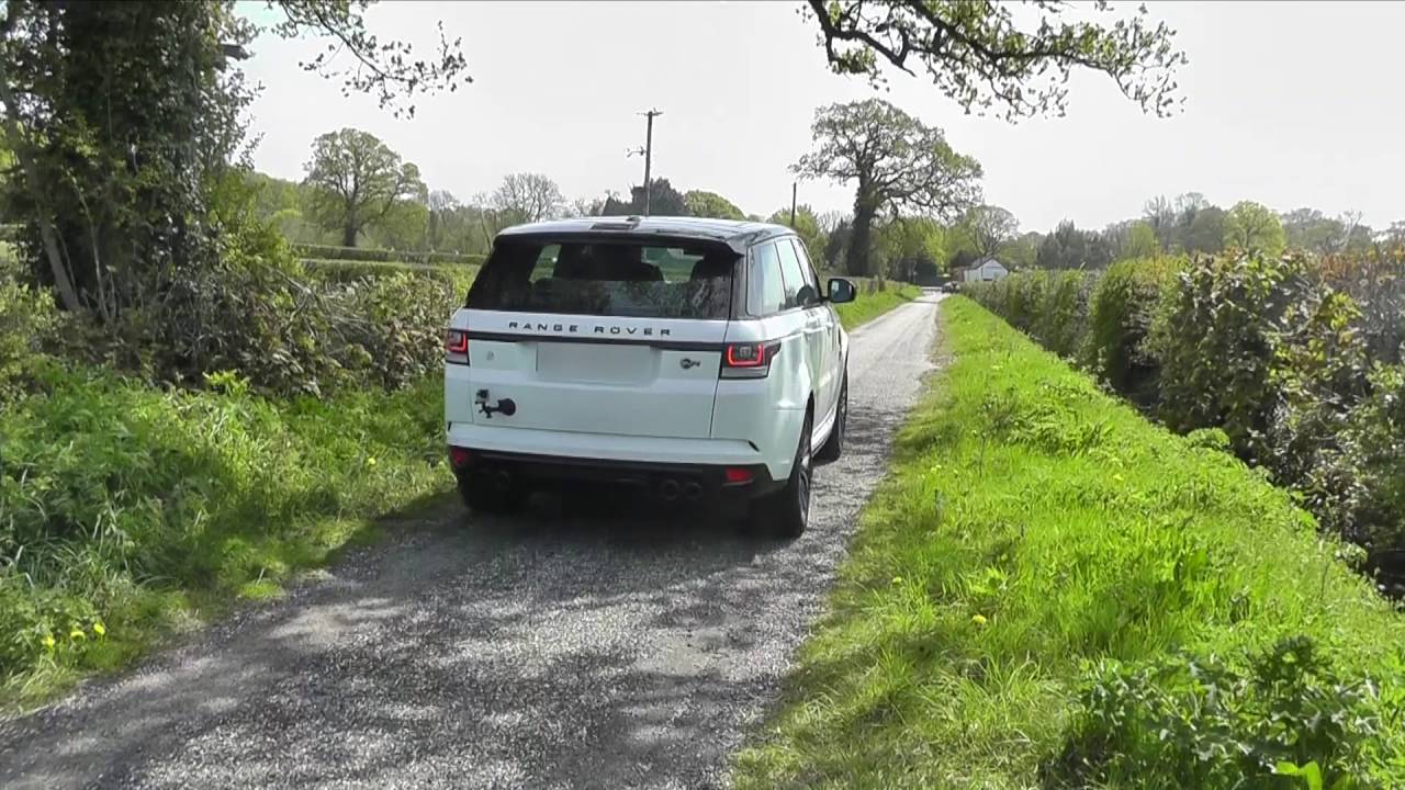 Range Rover Sport SVR Sport Exhaust from QuickSilver - YouTube