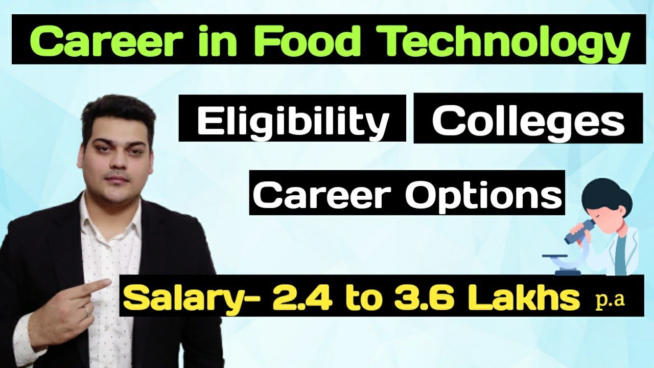 Food Technology Career After 12th in 2023? - YouTube