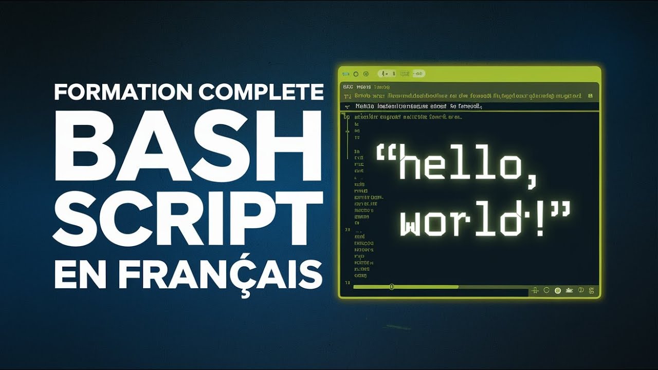 Formation COMPLETE Bash SCRIPT De débutant à expert en FRANCAIS 2024 ...