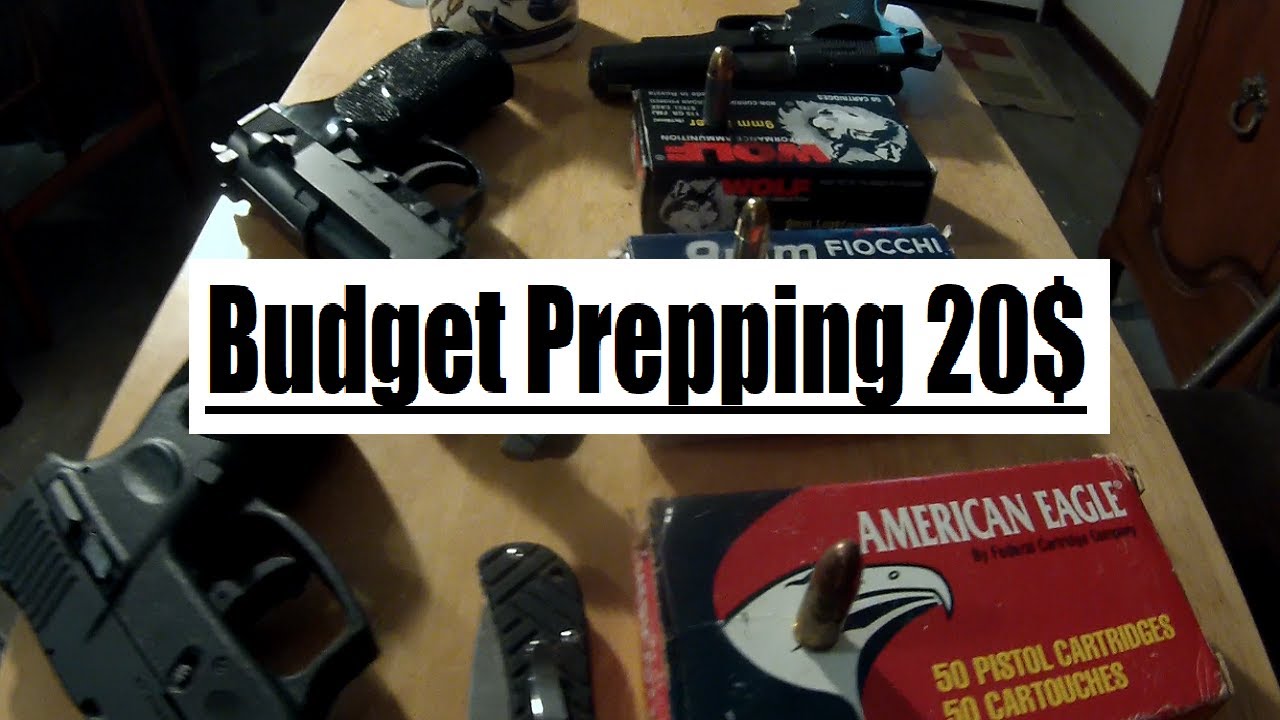 Budget Prepper Setup For 20$ - YouTube