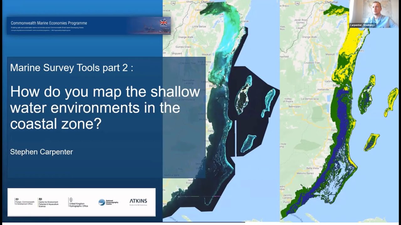 Virtual Workshop 2021: Session 5 Talk2: Bathymetry and coral/seagrass ...