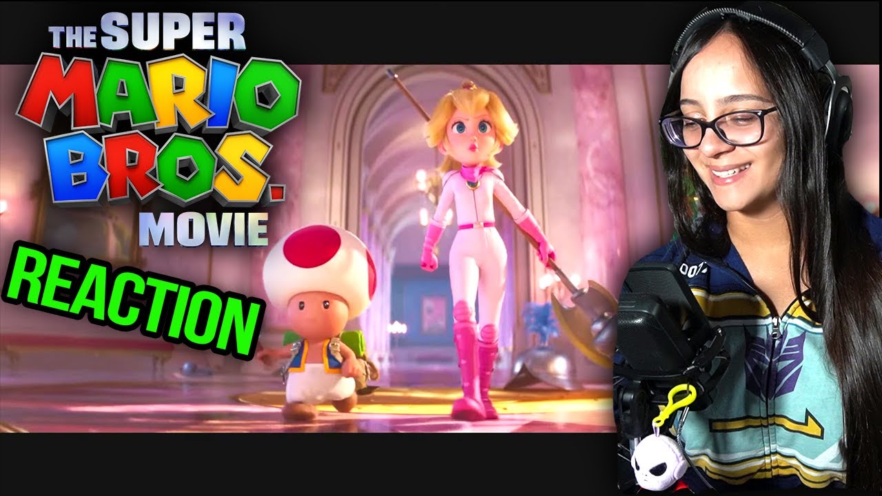 Super Mario Bros Movie Trailer 2 REACTION | Rainbow Road & Princess ...