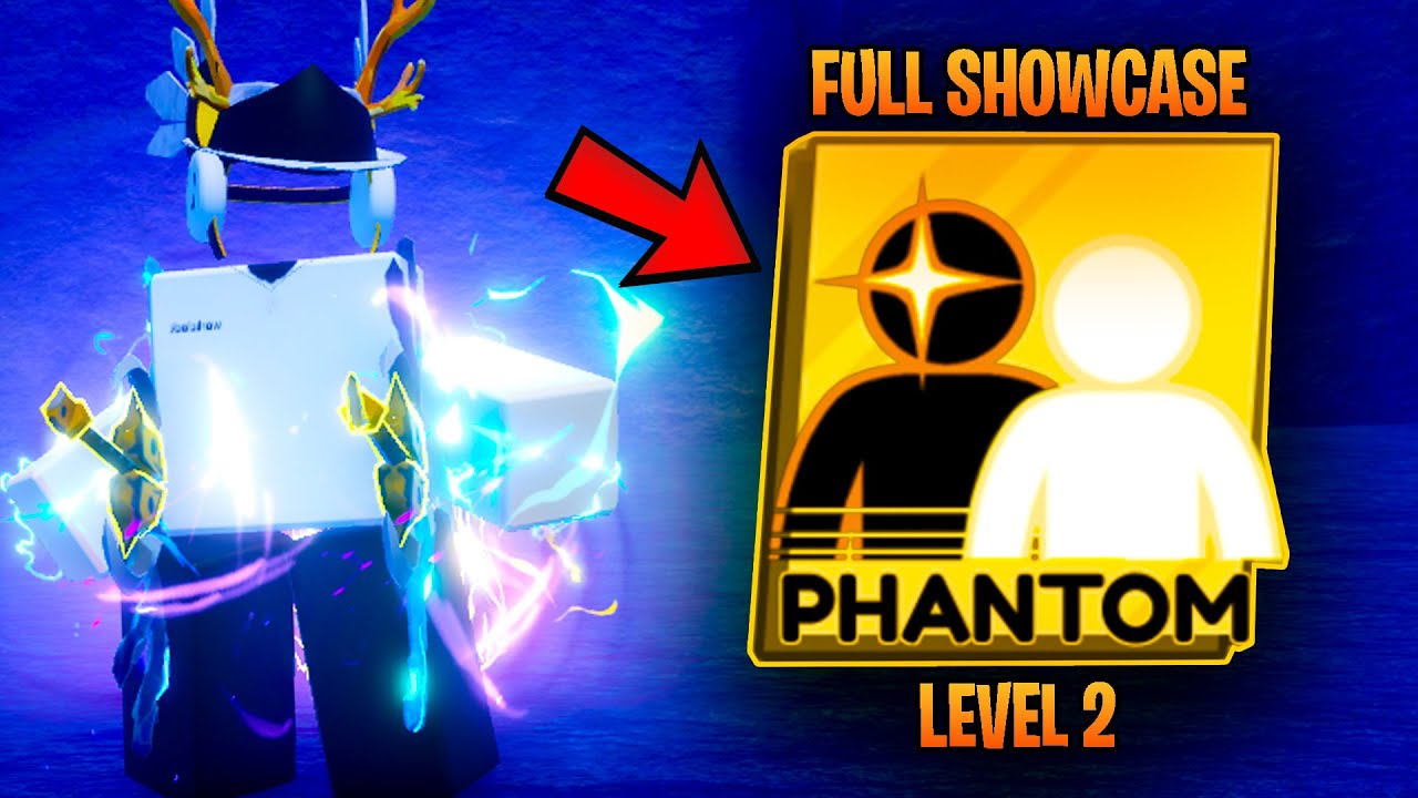 *CRAZY PHANTOM Lvl 2 SHOWCASE...* (Roblox Blade Ball) - YouTube