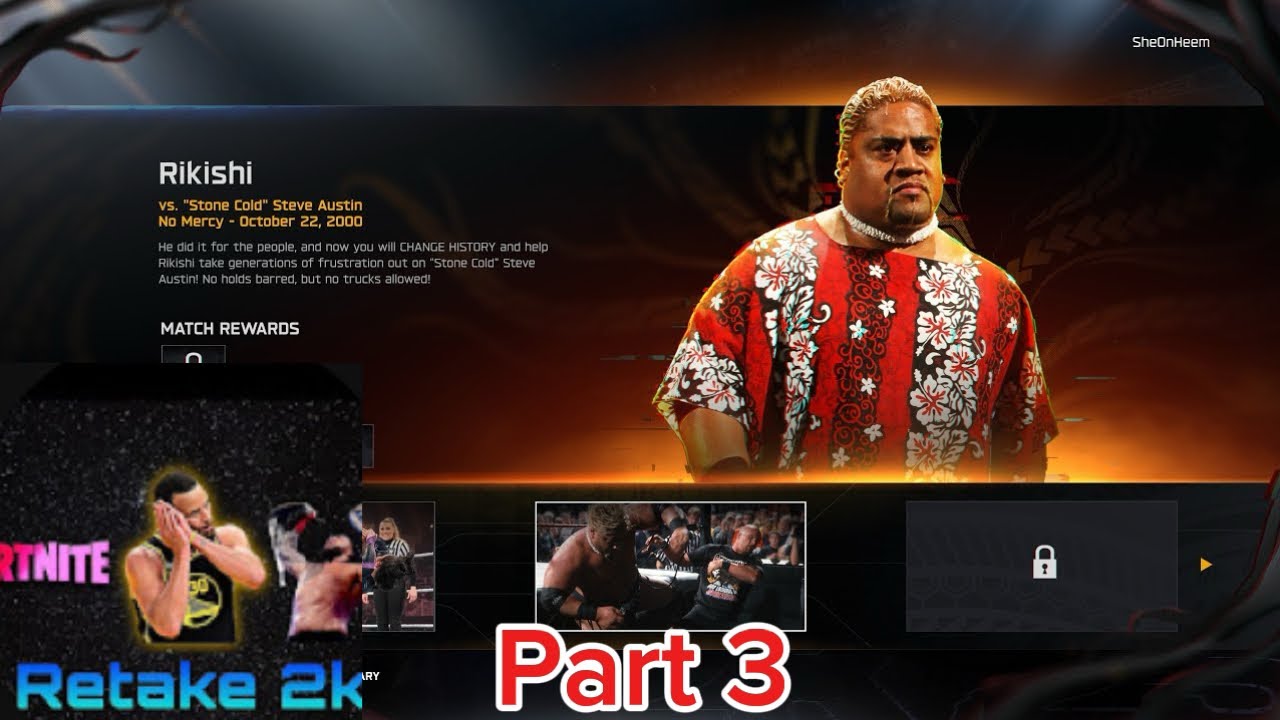 WWE2k25 Showcase Mode! (Part 3) - YouTube