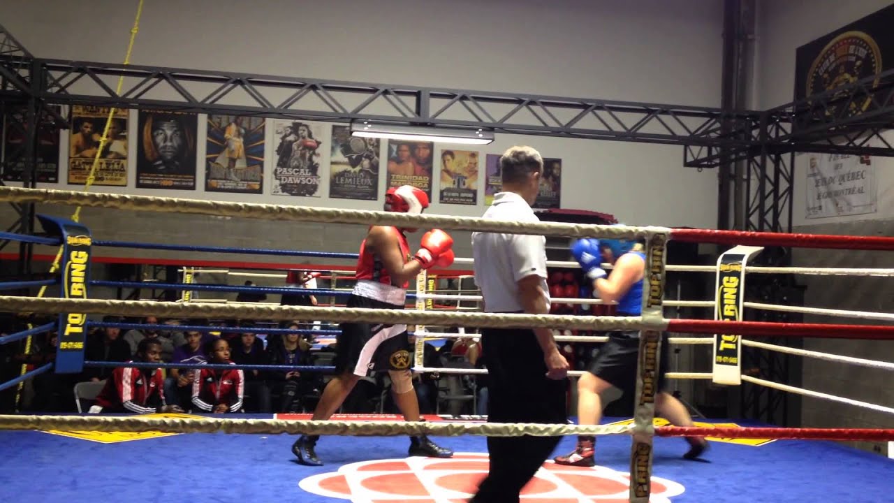 Nadia vs beaver boxing club girl partie 3 - YouTube