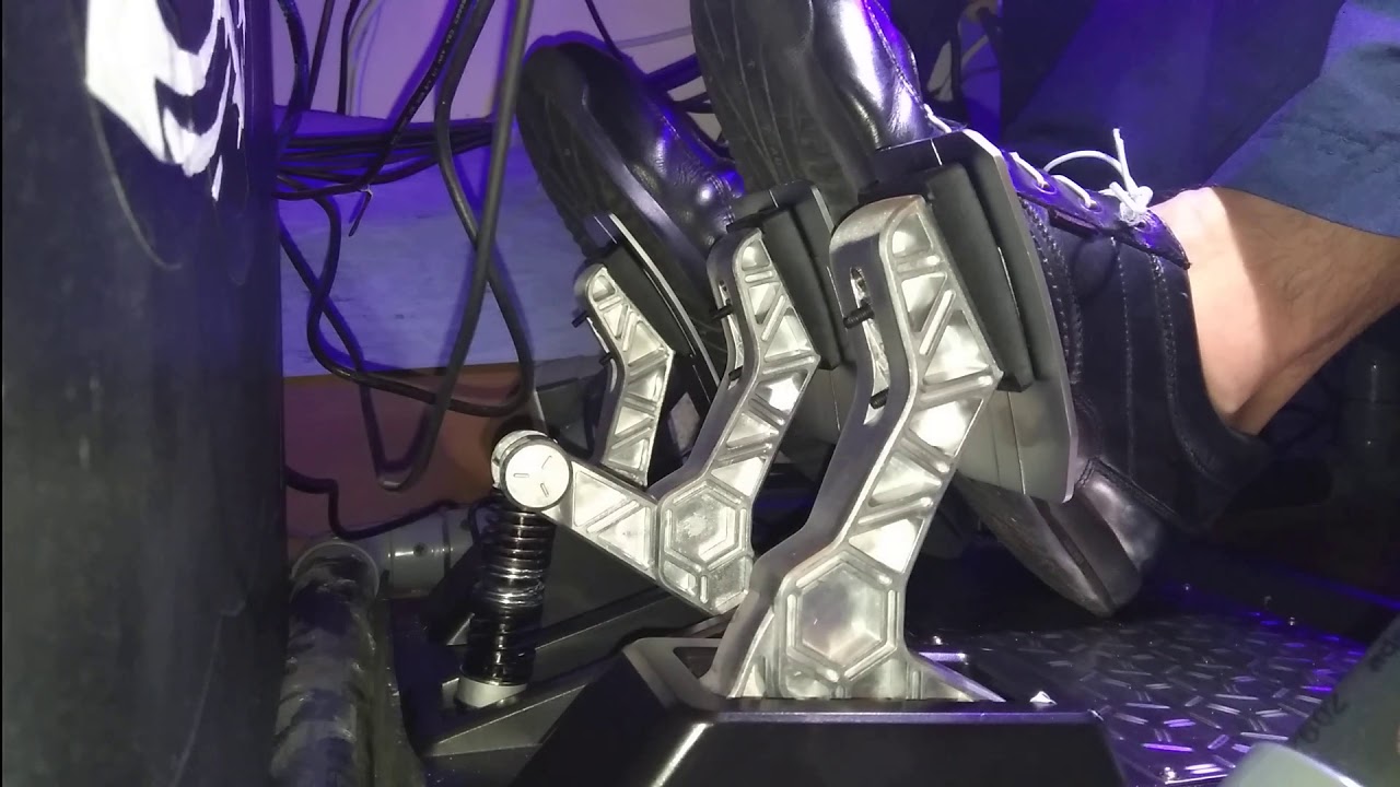 Thrustmaster T- LCM primera prueba - YouTube