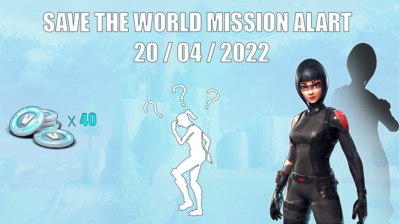 Today's Item shop | Fortnite Save the world | 20/04/2022 | Stw Mission ...
