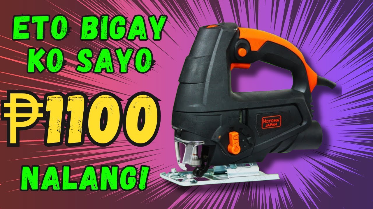 HOYOMA ELECTRIC JIGSAW 650W SHOPEE & LAZADA - YouTube