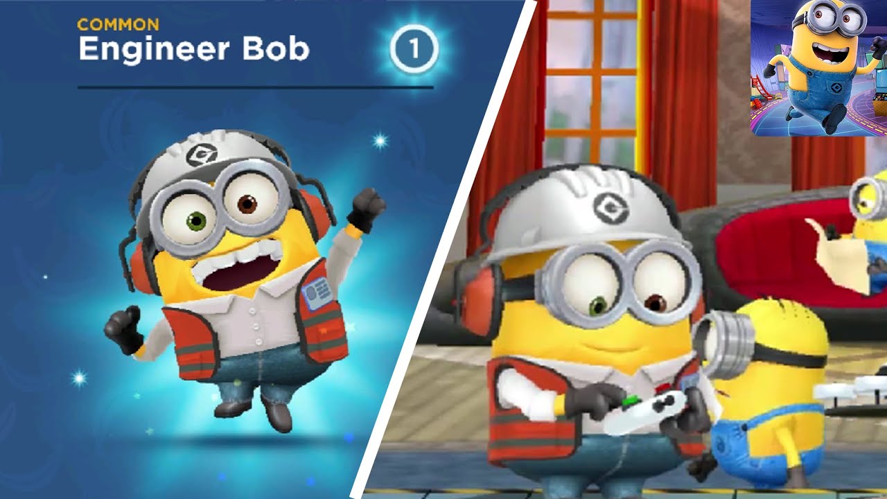 Unloncking Engineer Bob Gru's First Lair in Despicable me: Minion Rush ...