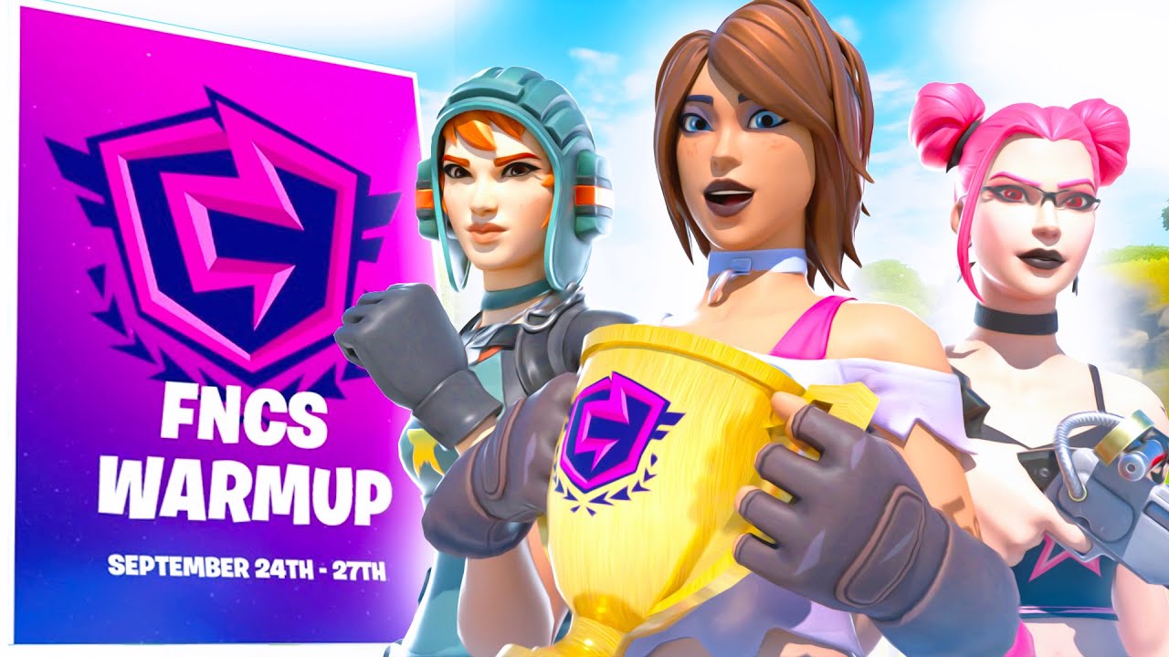 How we WON in the CONSOLE TRIO FNCS WARMUP (Stacked Endgames) - YouTube