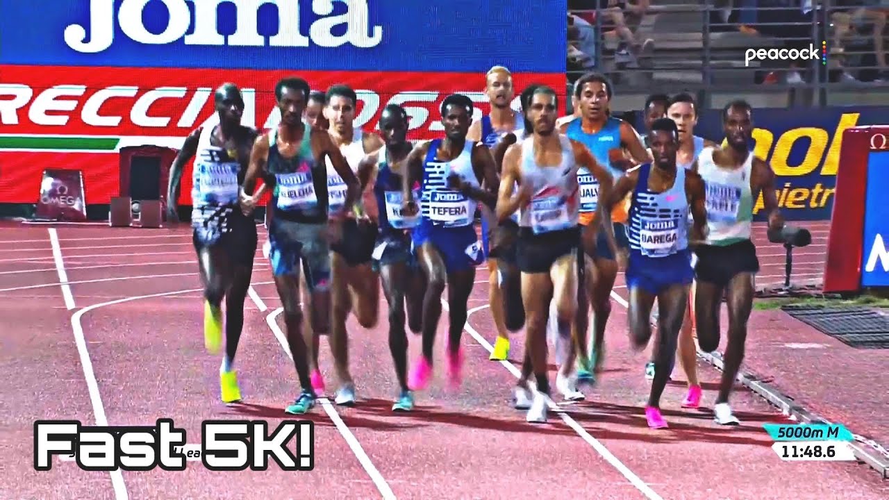 (5,000m) Florence Diamond League 5K - Men's 5,000 Meters (Last 800m) 2023 - YouTube