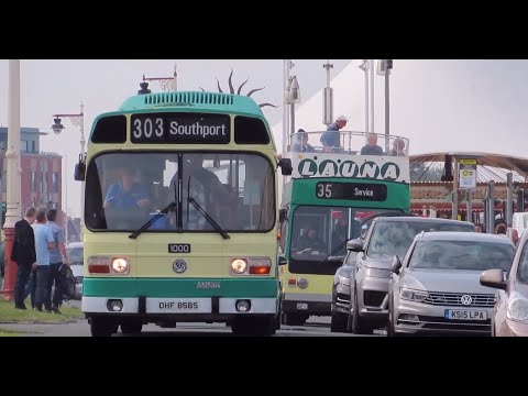 MTT Merseyside Transport Trust Heritage Bus Running Day 09:40-11:30 ...