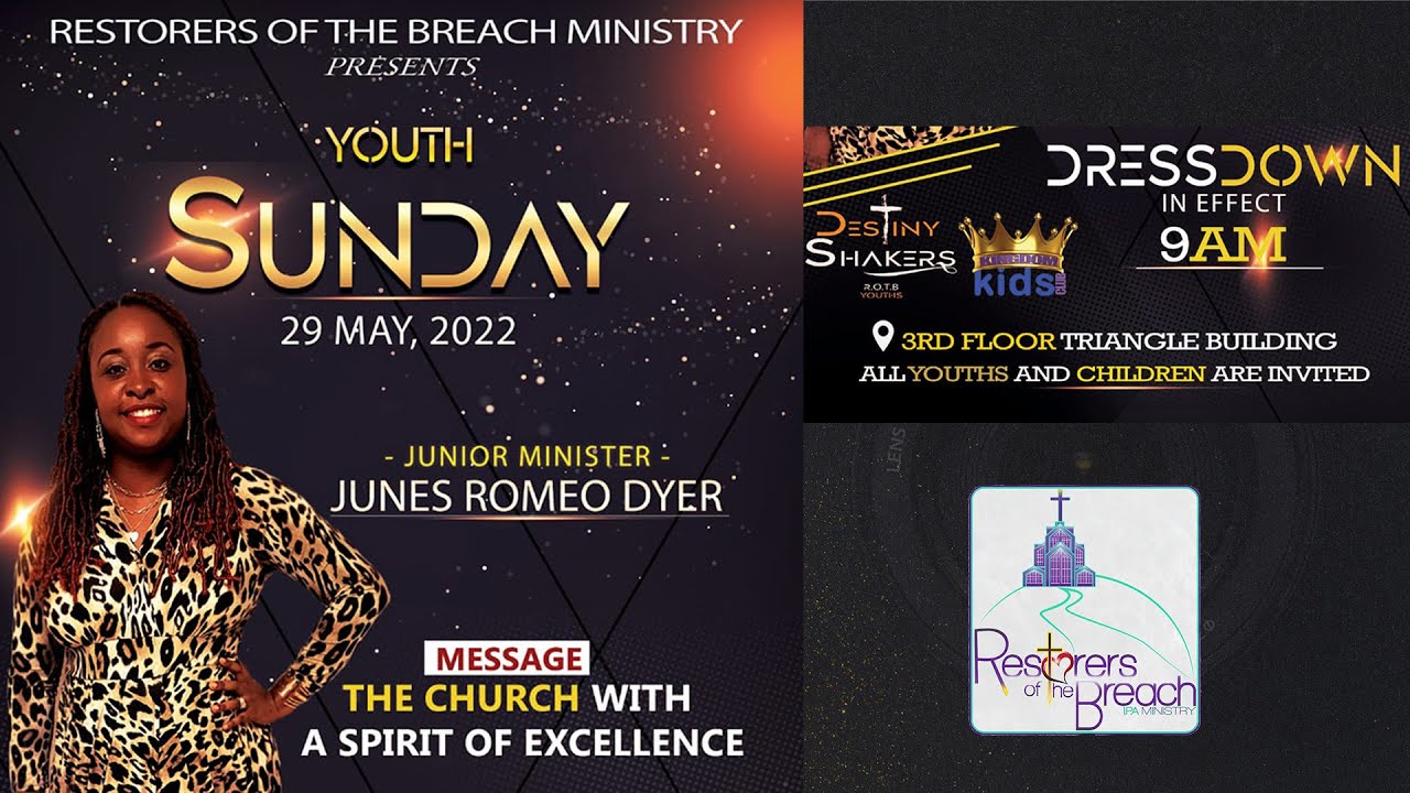 YOUTH SUNDAY DRESSDOWN ||A CHURCH WITH A SPIRIT OF EXCELLENCE|| MINI ...