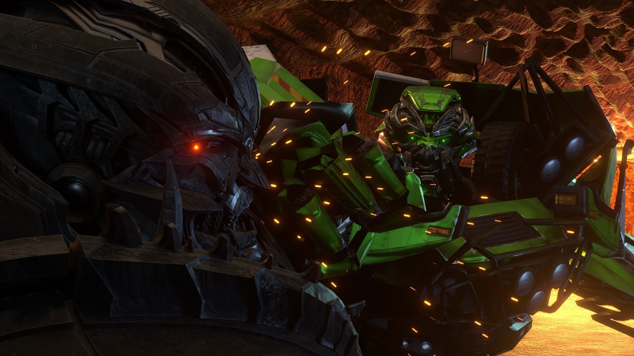 Megatron VS Ratchet.Transformers Prime(Bayverse remake) - YouTube