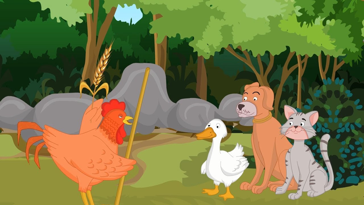 Little Red Hen - English Story I Bedtime Story I Kids Stories I ...