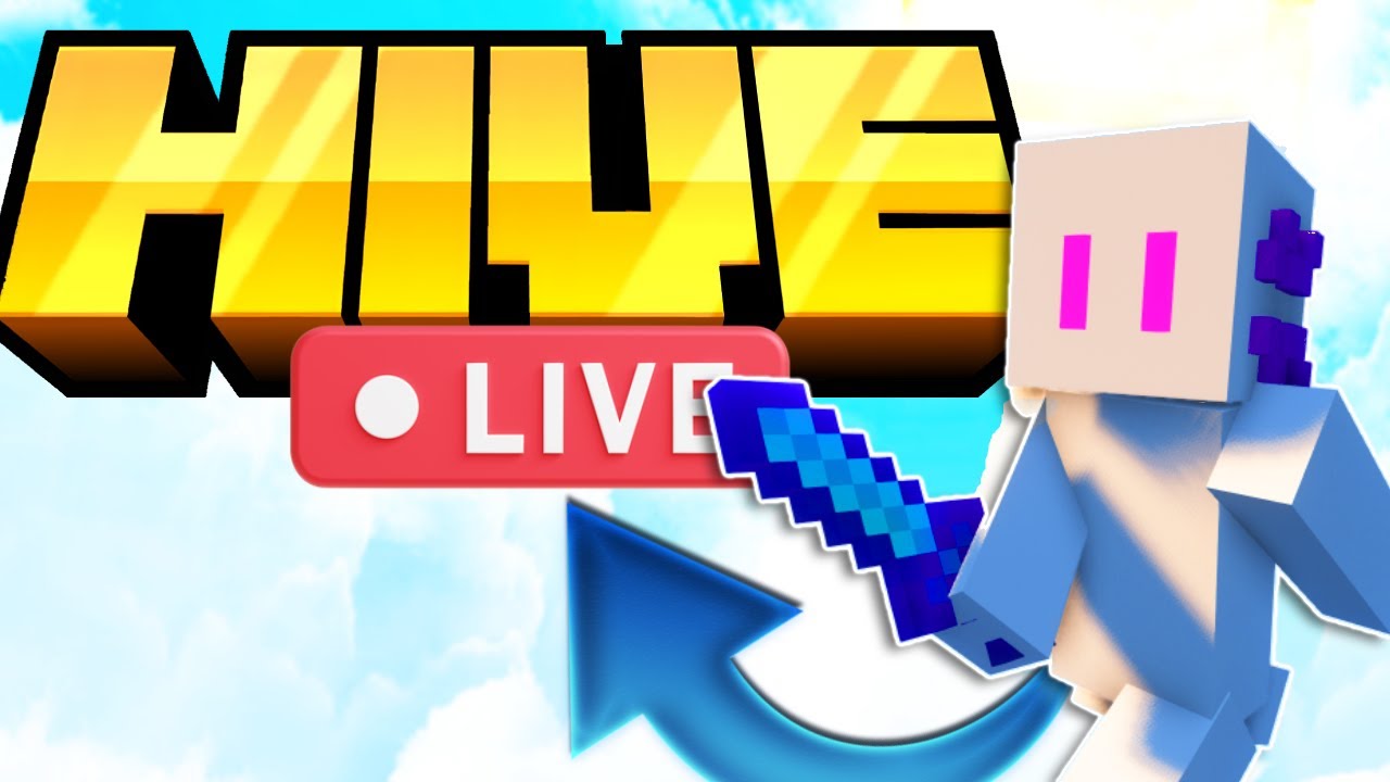 HIVE LIVE with VIEWERS!! | Anyone can JOIN :D | Minecraft Bedrock - YouTube