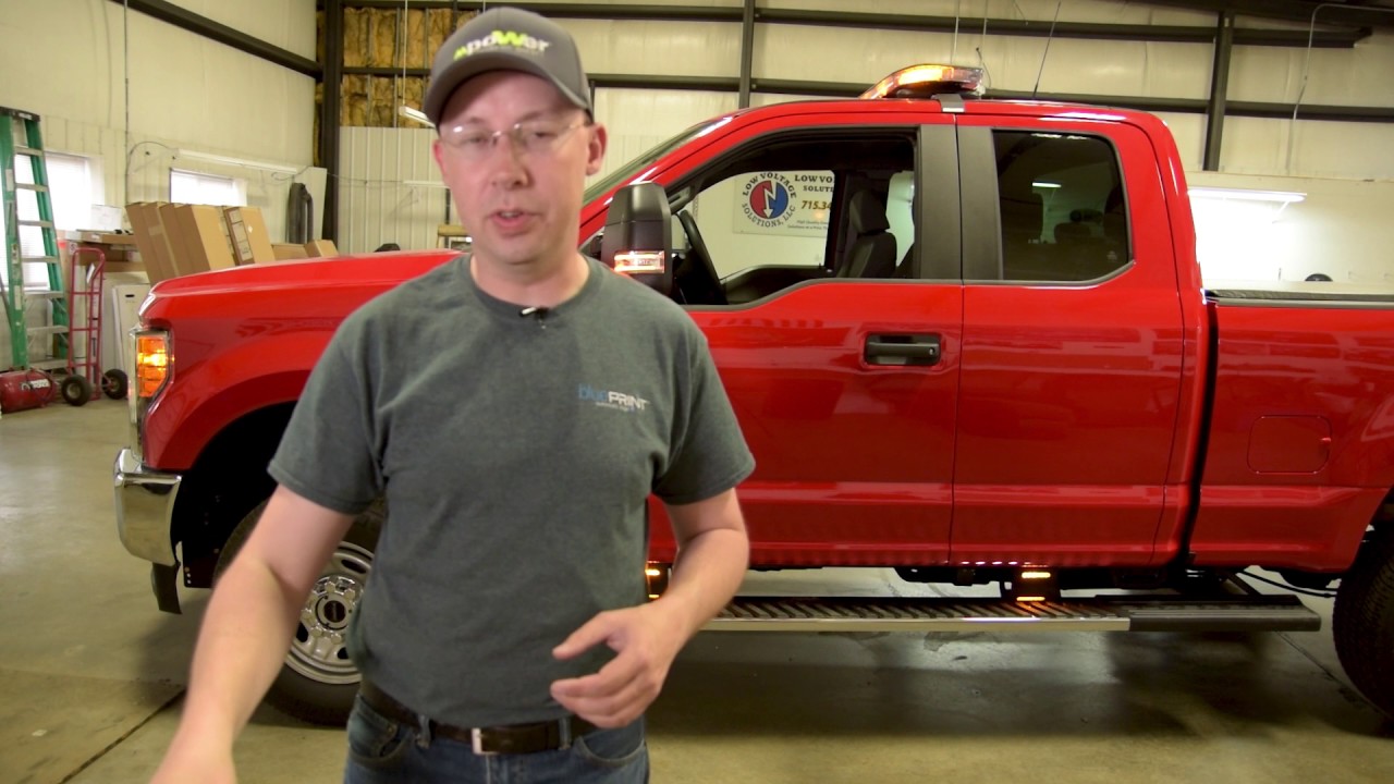 Emergency Management F350 with multi color lighting and BluePrint ...