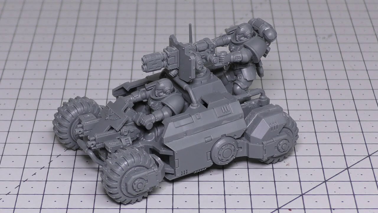 Space Marines - Primaris Invader ATV - Review (WH40K) - YouTube