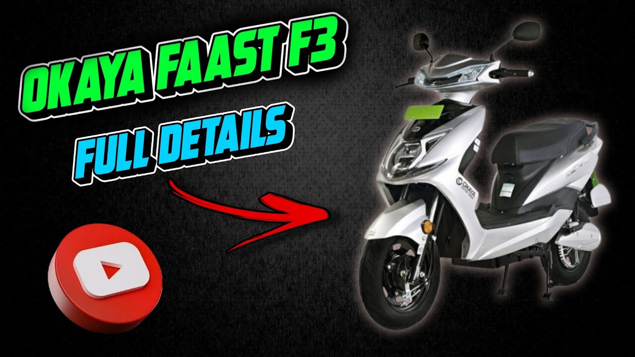 OKAYA electric scooter 🛵 F3 Full review 😍 ! Price ,features. Must watch ...