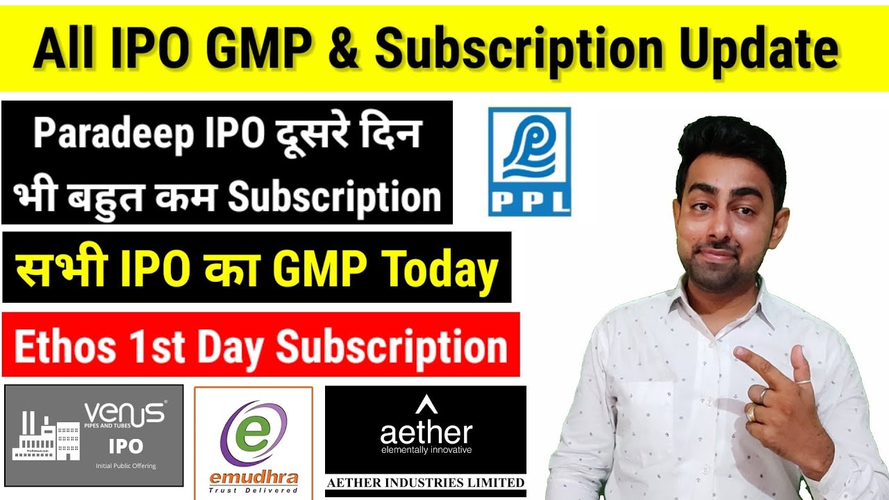 All IPO GMP Today & Subscription Update | Jayesh Khatri - YouTube