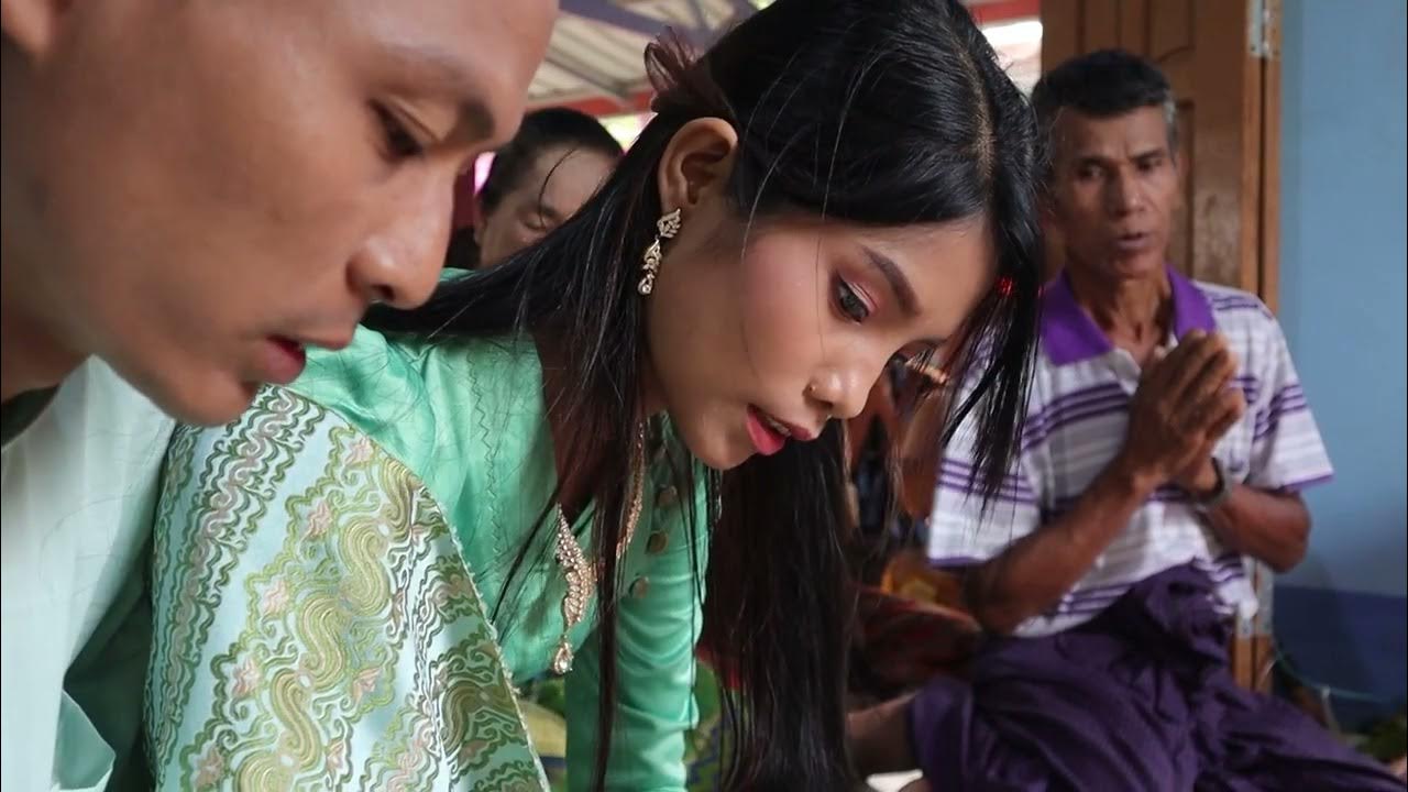 Thiha Zaw & San Pa Pa Aung(wedding)မှုံကတုံးကျေးရွာ။ - YouTube