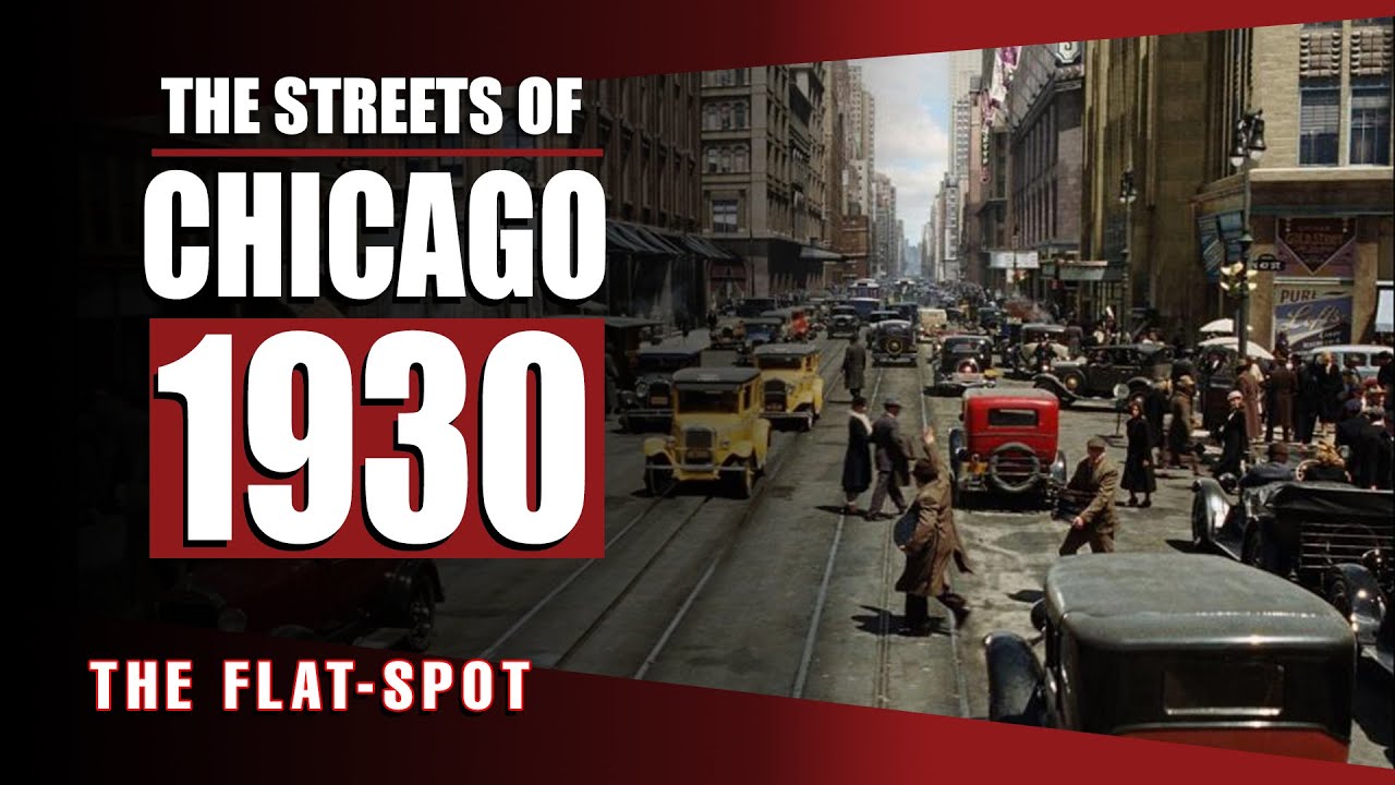 The Streets of Chicago in 1930 - YouTube