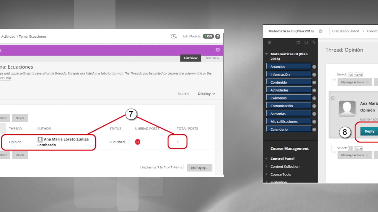 Prepanet ¿Cómo utilizar el foro de discusiones en Blackboard? - YouTube