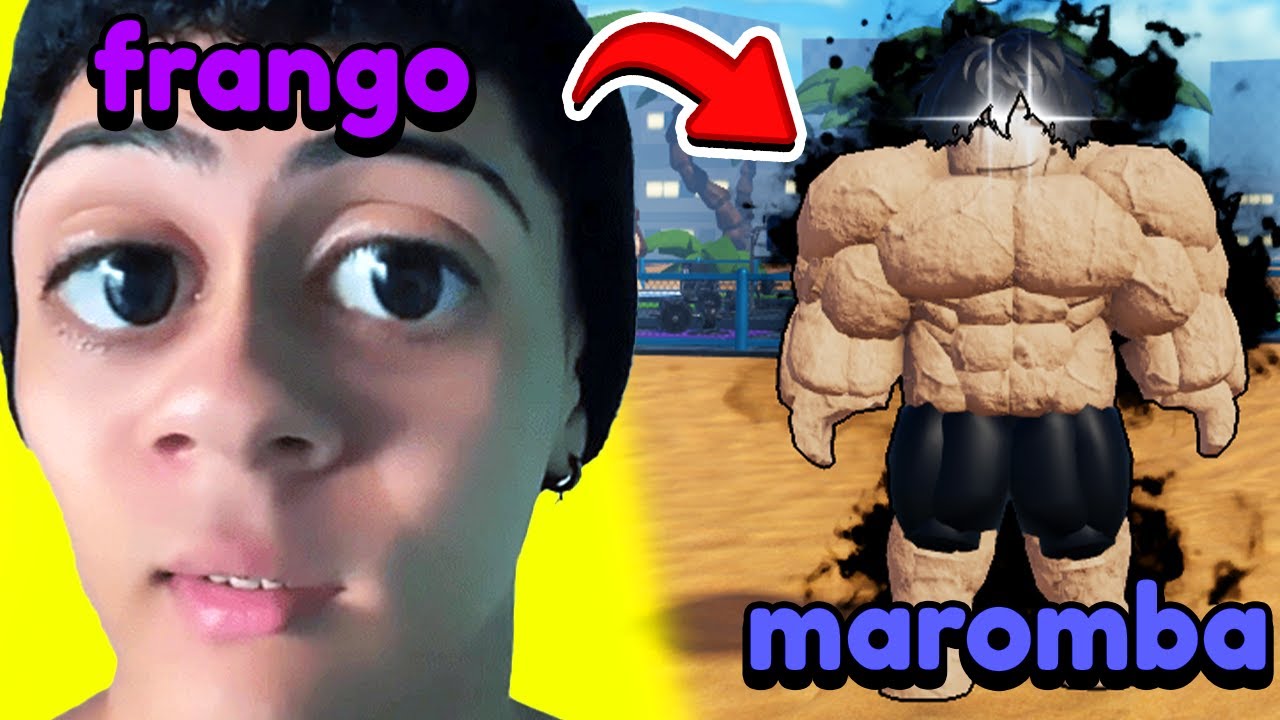 SAI de um NERD NOOB para um MAROMBA PRO no GYM LEAGUE - ROBLOX - YouTube
