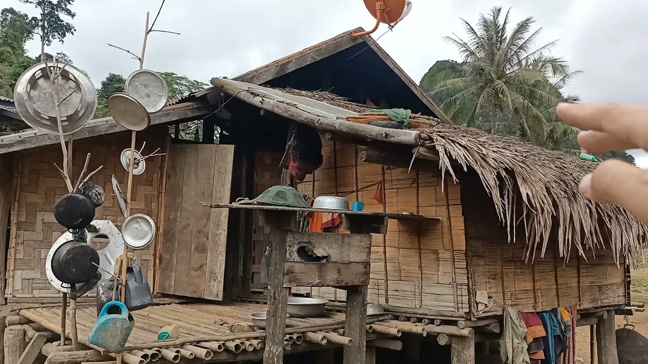 Visit village in rural Laos where there is no electricity and no phone ...