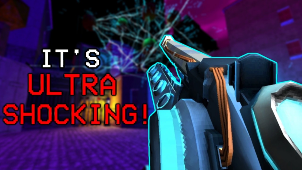 The Electric Railcannon is SHOCKINGLY Good (ULTRAKILL) - YouTube